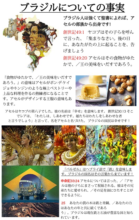 Asher – The Truth About South America – Israel United in Christ